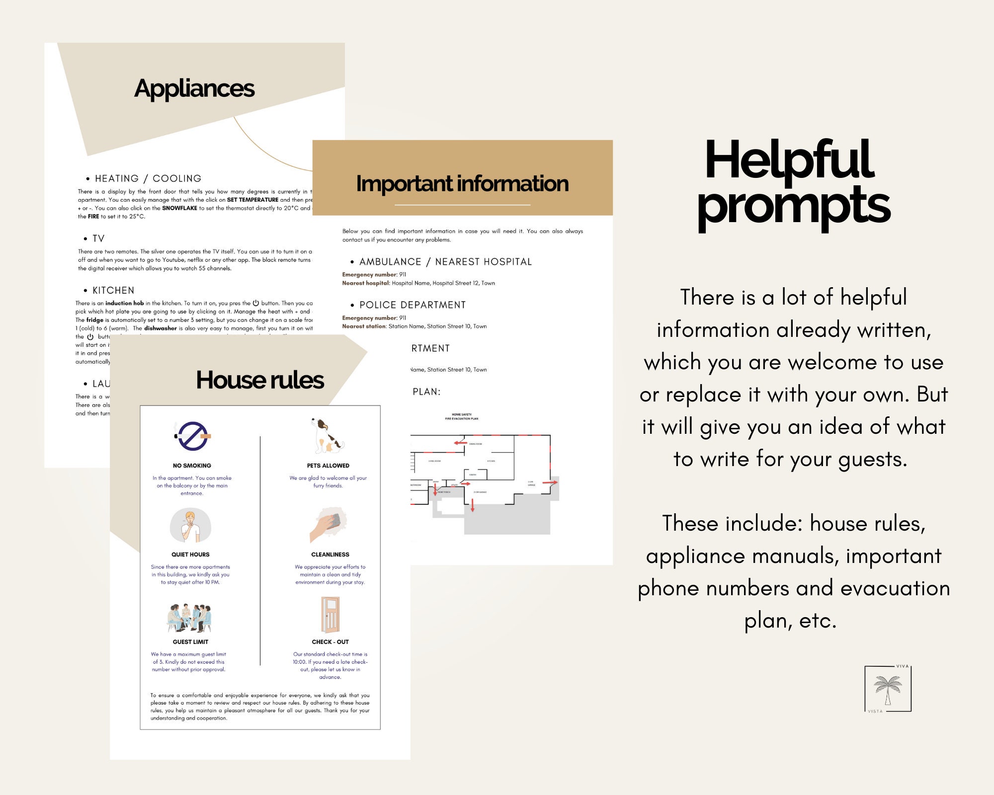 Airbnb Welcome Book Template Anna’s Apartment, City Break, Airbnb ...