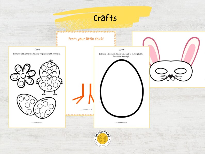 Easter Preschool Worksheets - Daily Activity Printable for April for ...