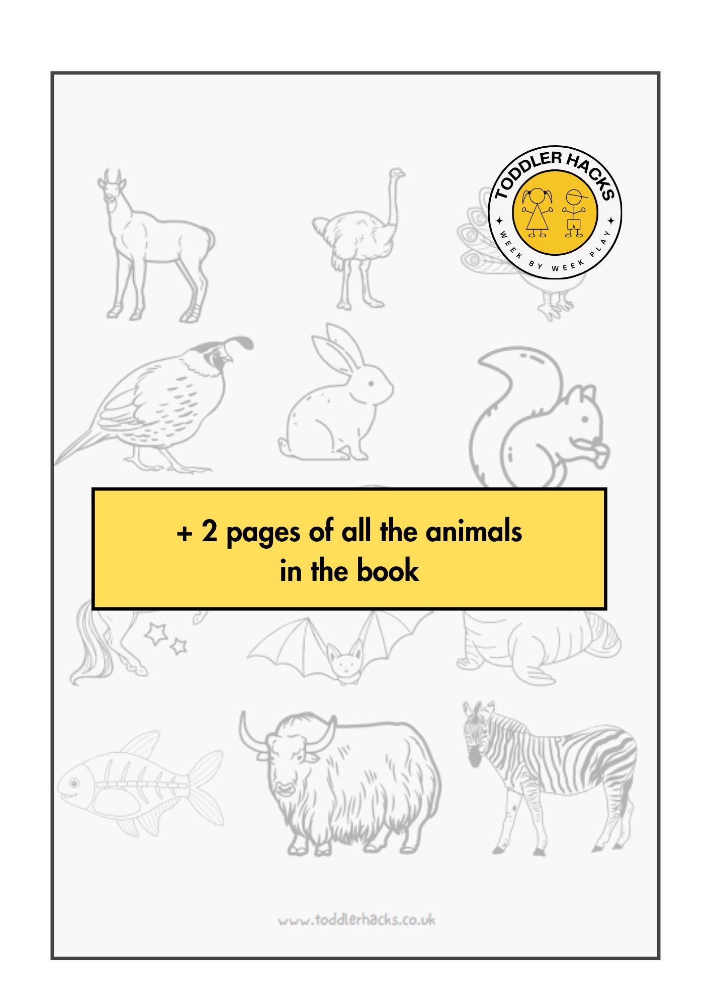 Animals Colouring in / Animals Coloring in Printable: Alphabet of ...