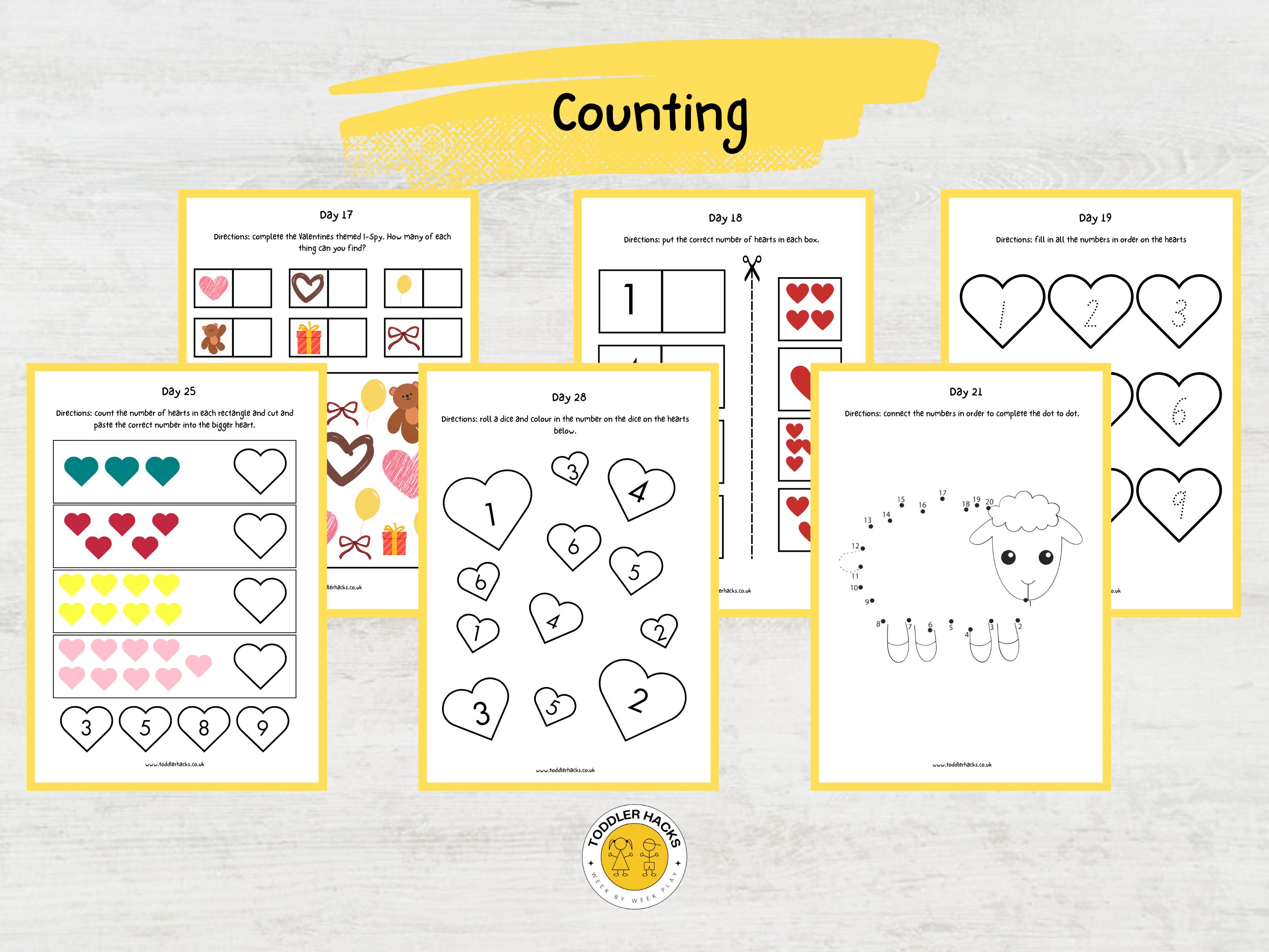 February Printable Activity Calendar for Toddlers & Preschoolers ...