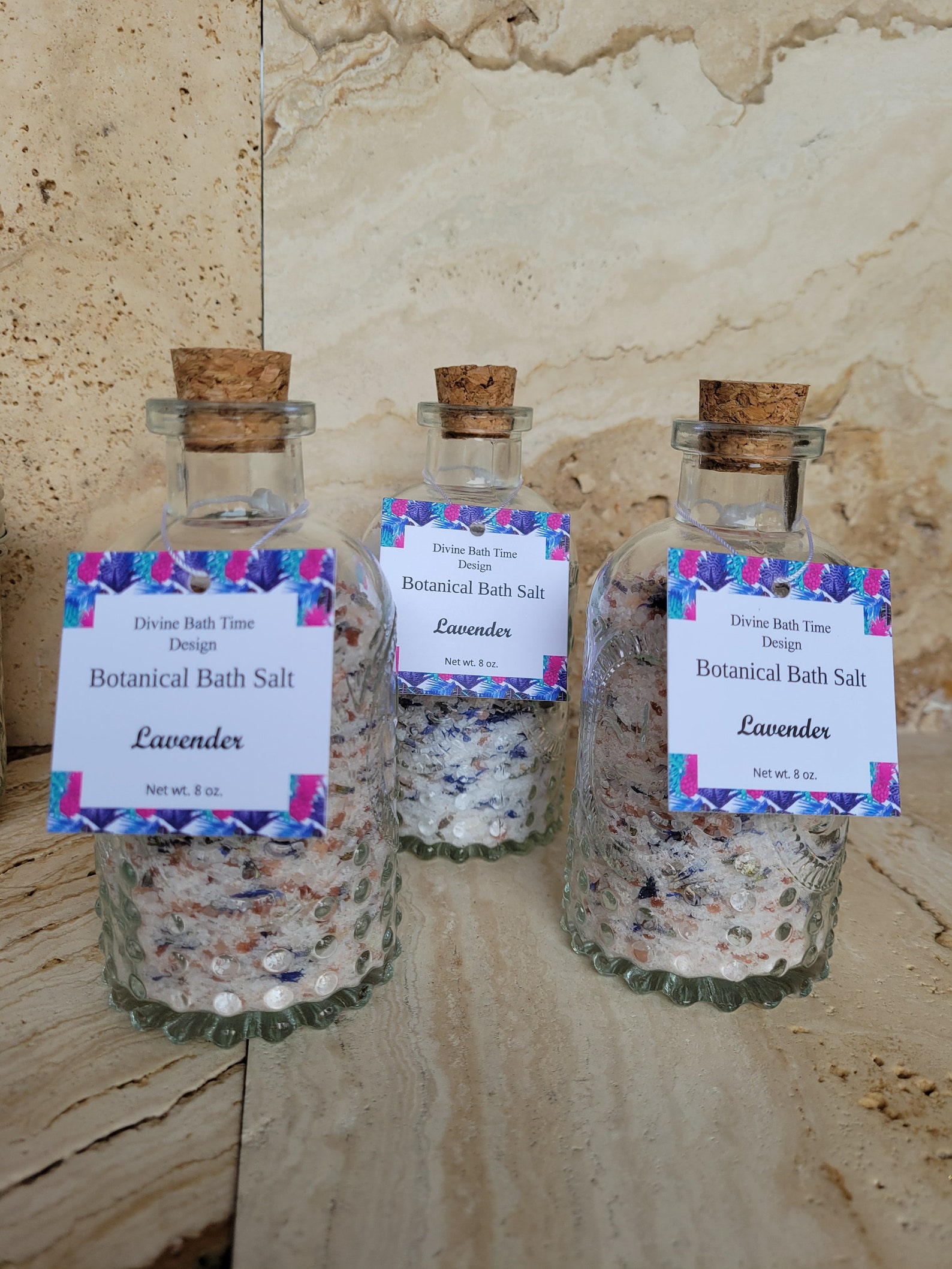 CALMING LAVENDER BOTANICAL Bath Salt - Etsy