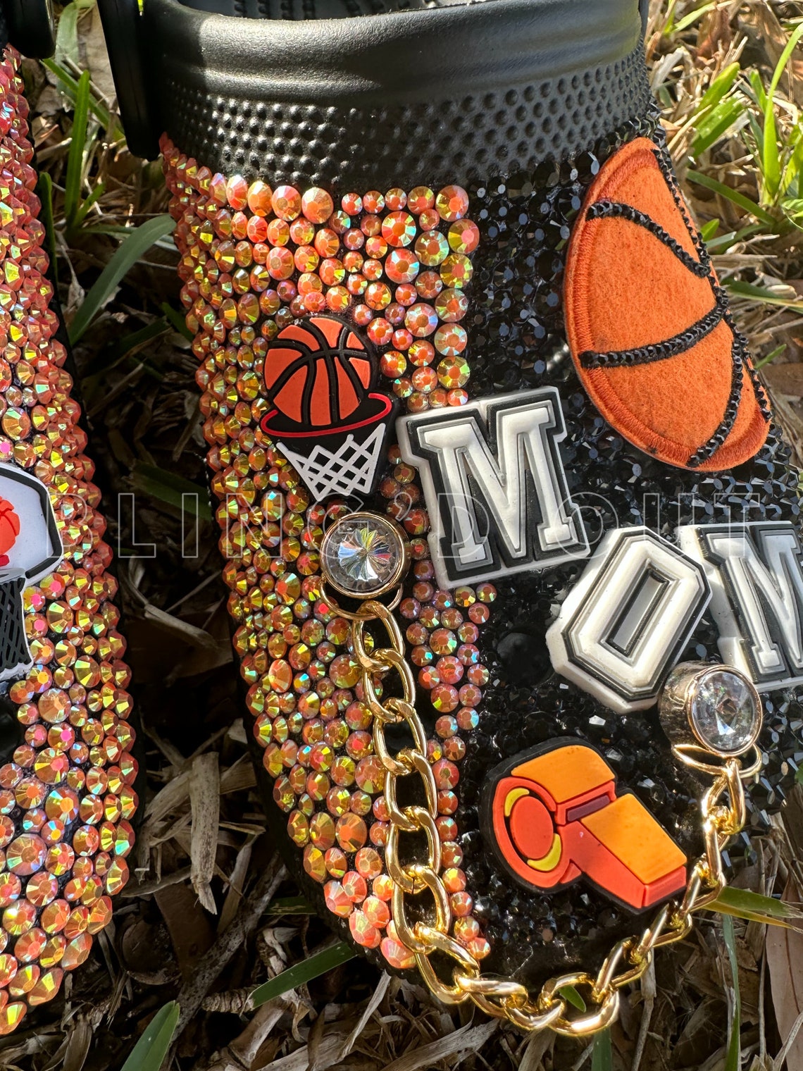 Blinged Crocs - Basketball Crocs - Crocs - Bedazzled Crocs - Custom ...