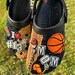 Blinged Crocs - Basketball Crocs - Crocs - Bedazzled Crocs - Custom ...