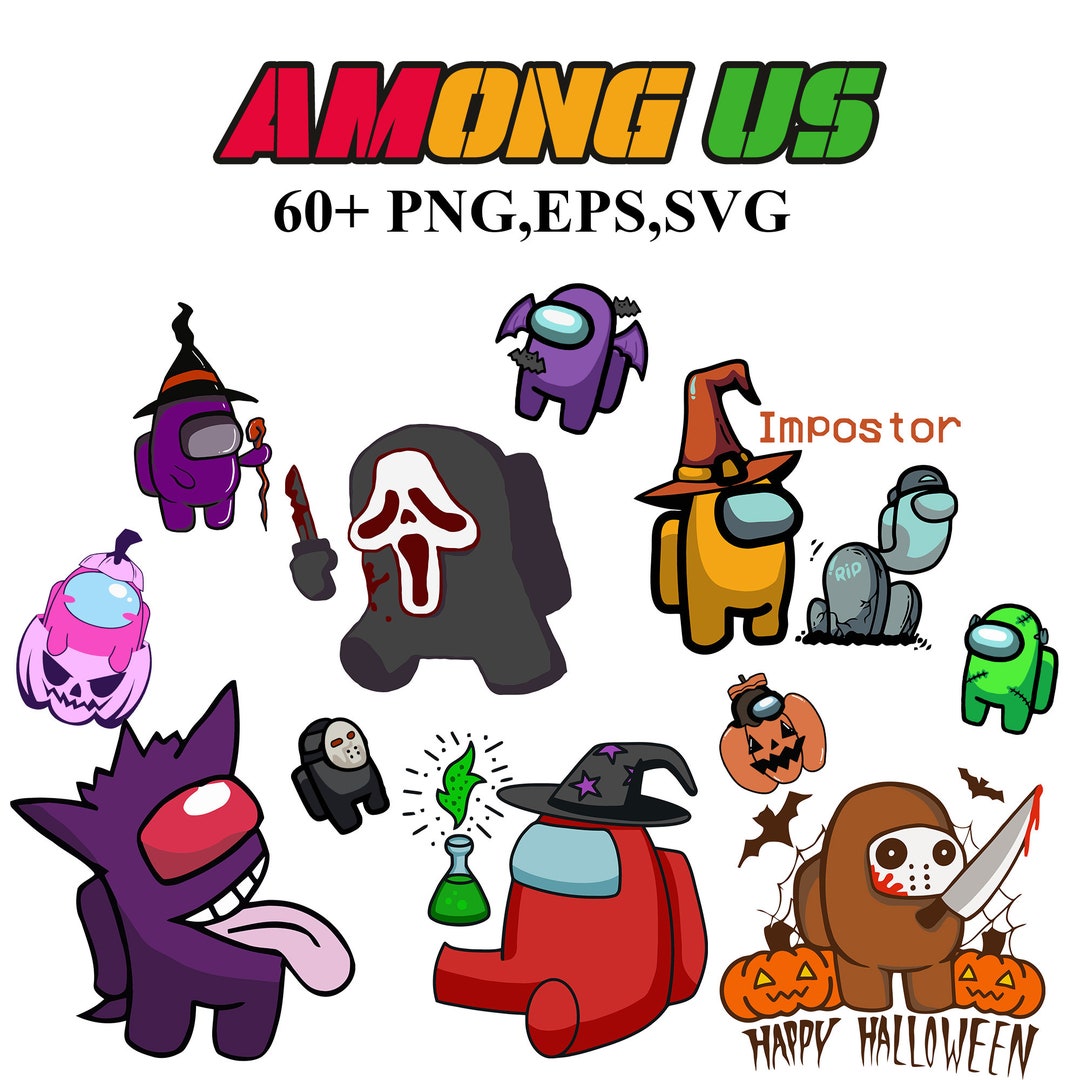 Among Us SVG, Among Us Color Svg, Among Us Layered Svg, Among Us Logo ...