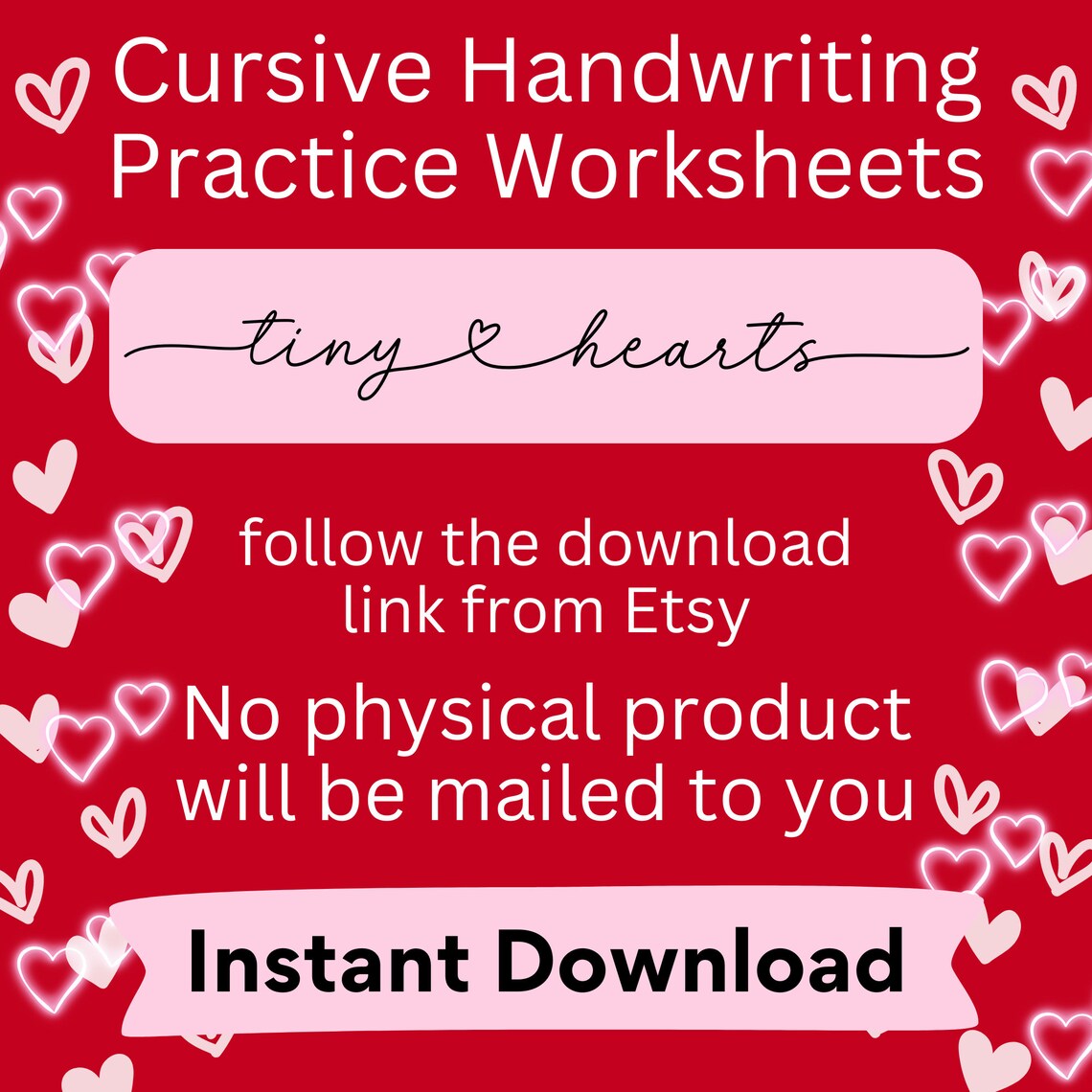 Cursive Handwriting Practice | Printable Handwriting Workbook ...