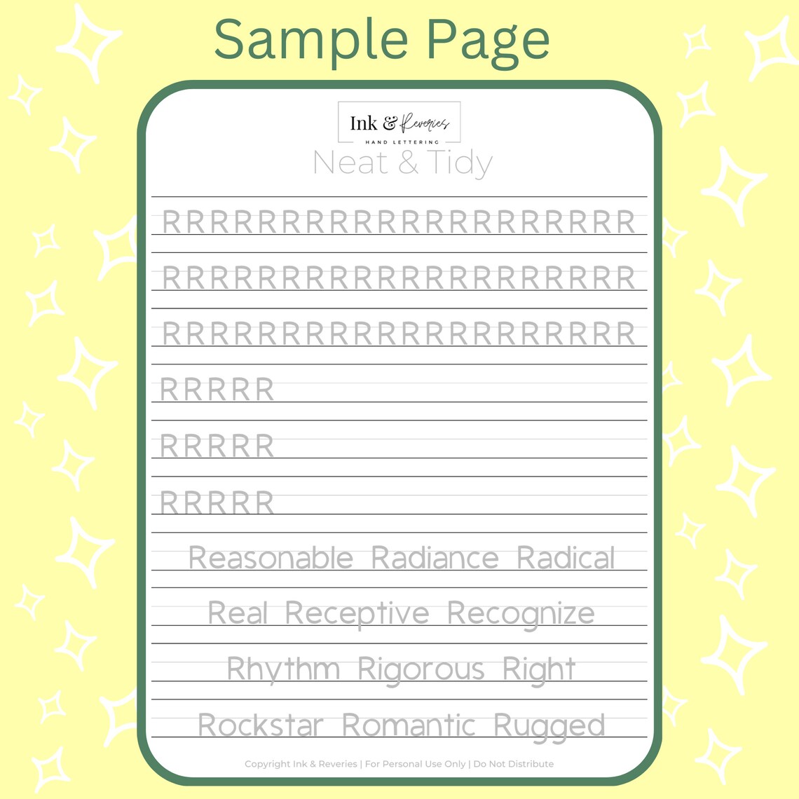 Neat Handwriting Practice Sheets, Printable Handwriting Worksheets ...