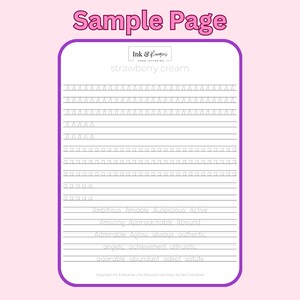Handwriting Practice Sheets | Printable Handwriting Worksheets ...