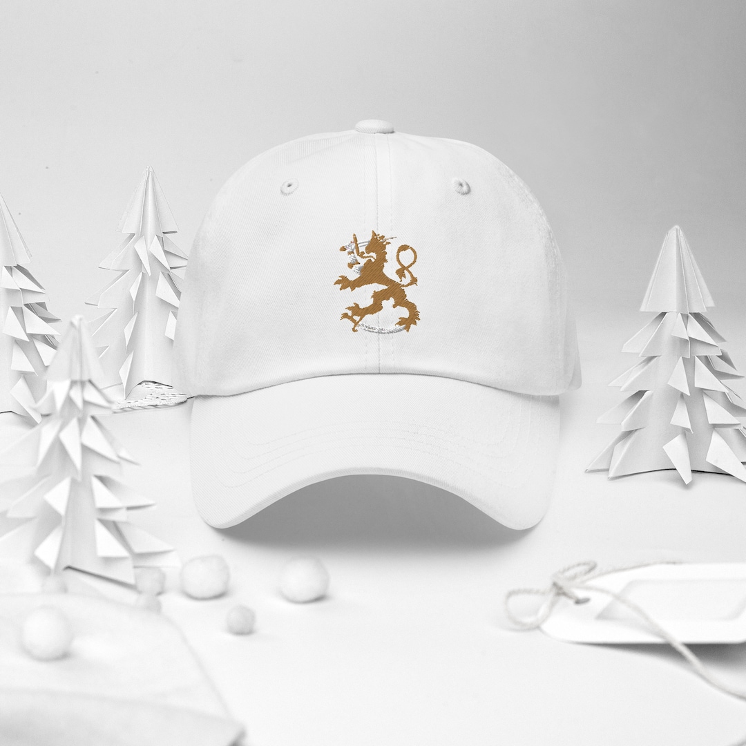 Cap, Embroidered Emblem of Finland With Flag, Gift From Finland ...