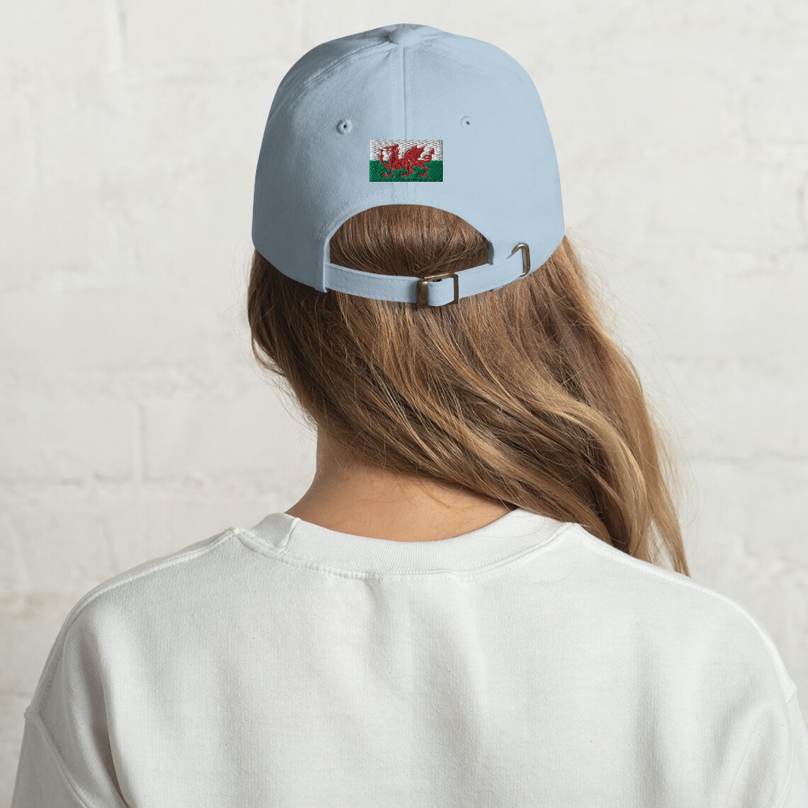 Cap, Embroidered Emblem of Wales With Flag, Gift From Wales, Souvenir ...