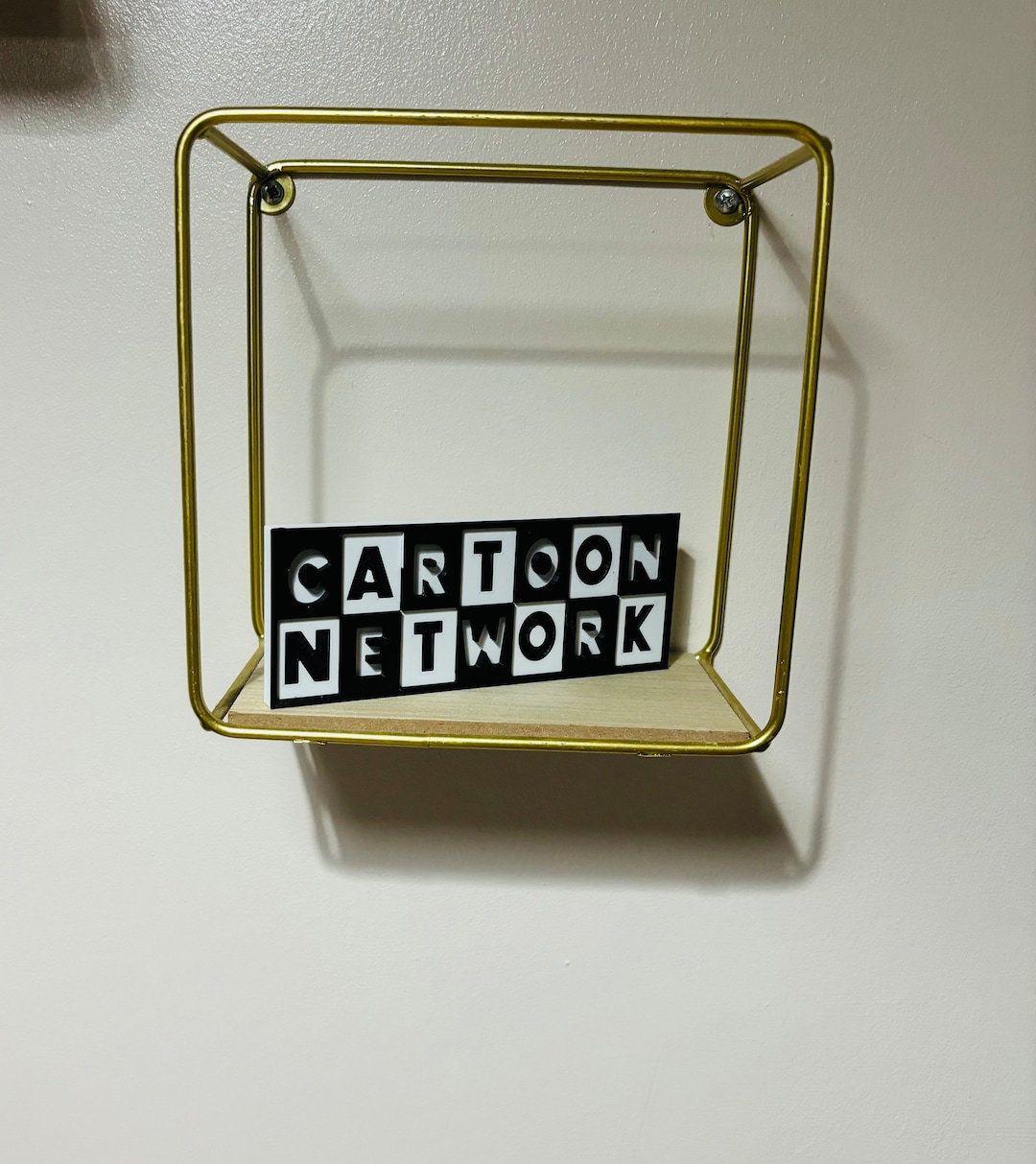 Cartoon Network Standing Display Sign Films/tv Memorabilia Kids Bedroom ...