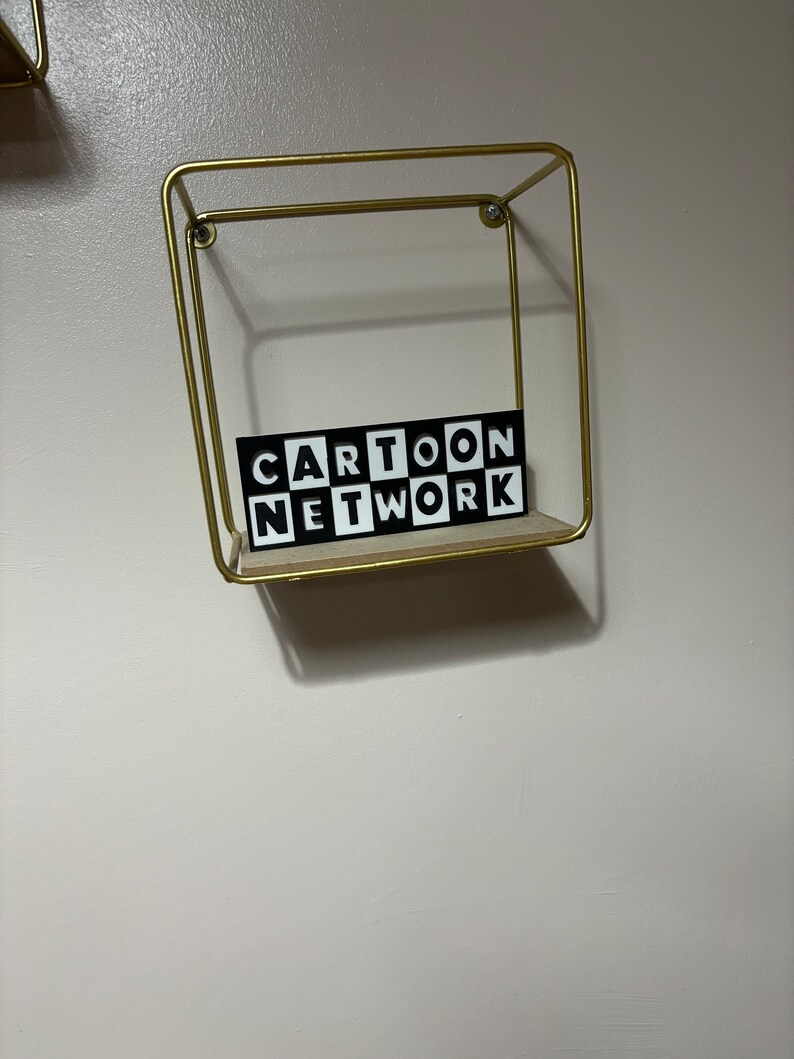 Cartoon Network Standing Display Sign Films/tv Memorabilia Kids Bedroom ...