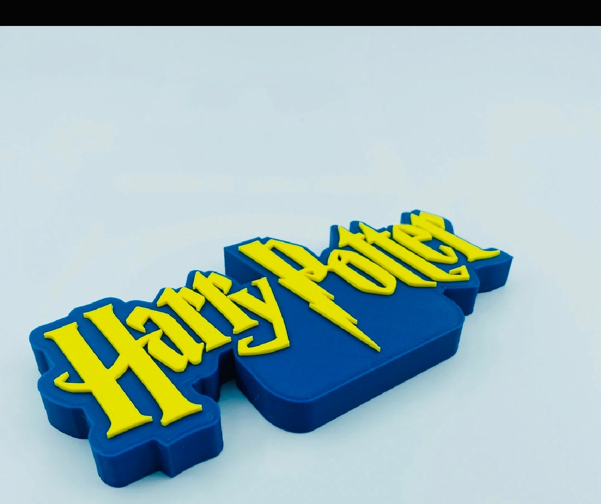Harry Potter Standing Display Sign Kids Bedroom Harry Potter Kids ...