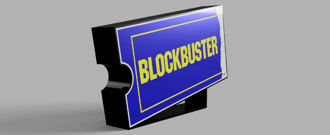 Blockbuster LED Display Sign Blockbuster Memorabilia LED Display Sign ...