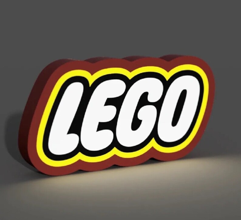 LEGO LED Illuminated Light Box Sign LEGO Collectors Edition With Remote ...