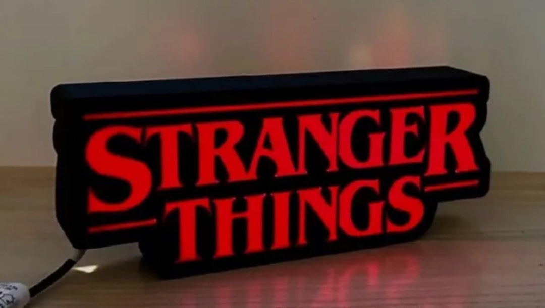 Stranger Things LED Illuminated Light Box Films/tv Collectors Edition ...