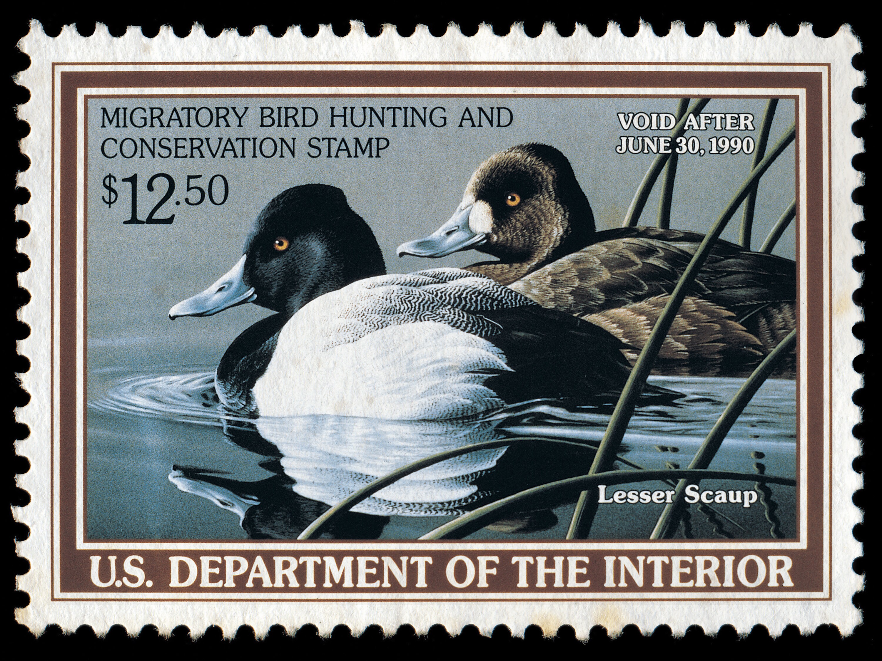 1989 1990 Duck Stamp Metal Sign - Etsy