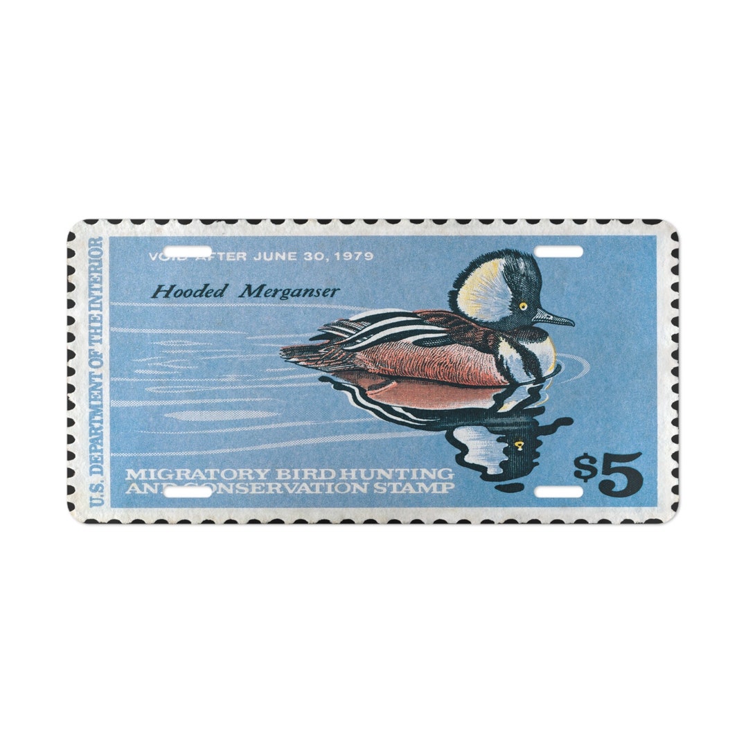 Official 1978-1979 Federal Duck Stamp - License Plate - Etsy