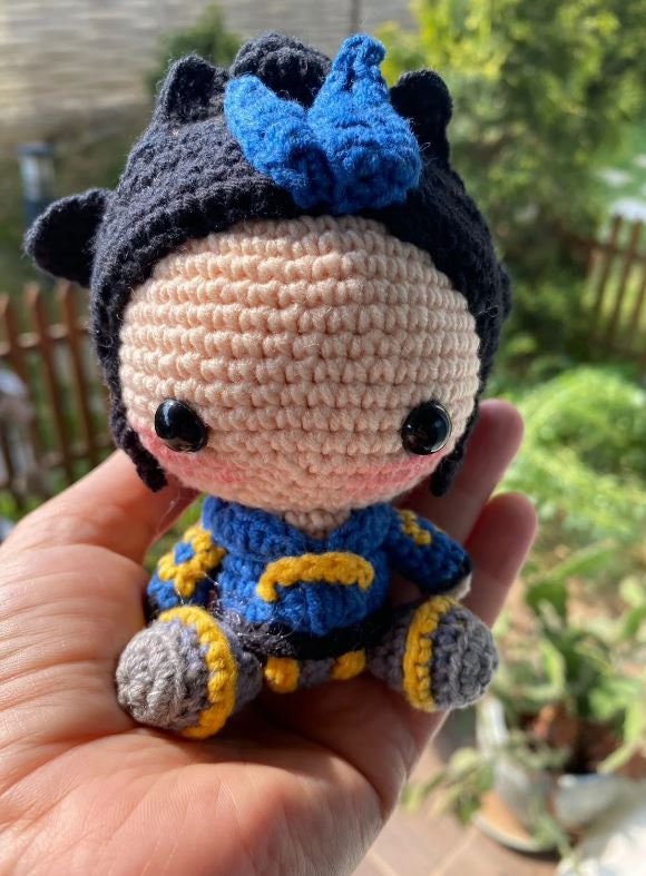 Valorant Yoru Doll Valorant Yoru Amigurumi Doll Valorant Character Doll ...