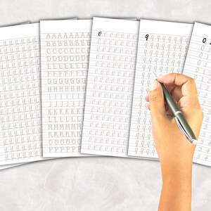 Handwriting Workbook Bundle Printable iPad Templates for Goodnotes ...