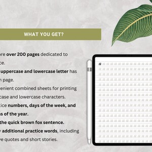 Handwriting Workbook Bundle Printable iPad Templates for Goodnotes ...