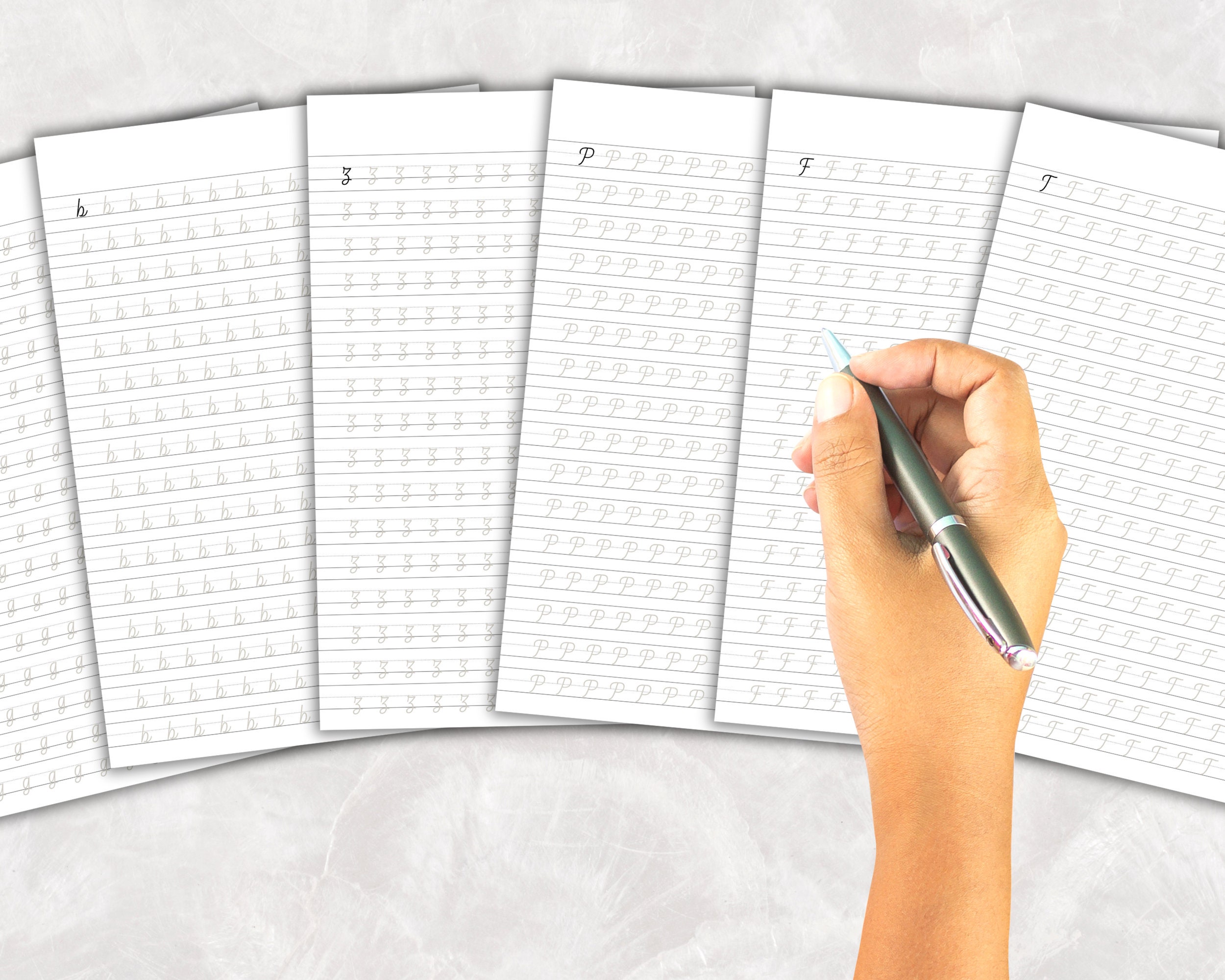 Handwriting Workbook Bundle Printable iPad Templates for Goodnotes ...