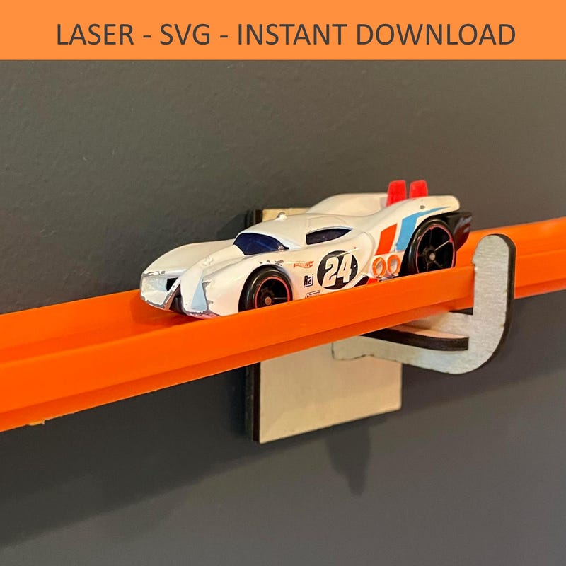 Hot Wheels Tracks Wall Mounts - Etsy