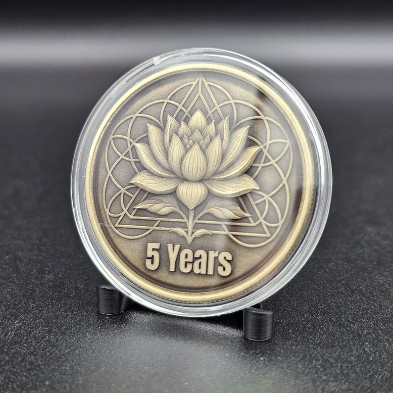 Lotus Flower NA Medallion – Custom Years or Days Clean – Narcotics ...
