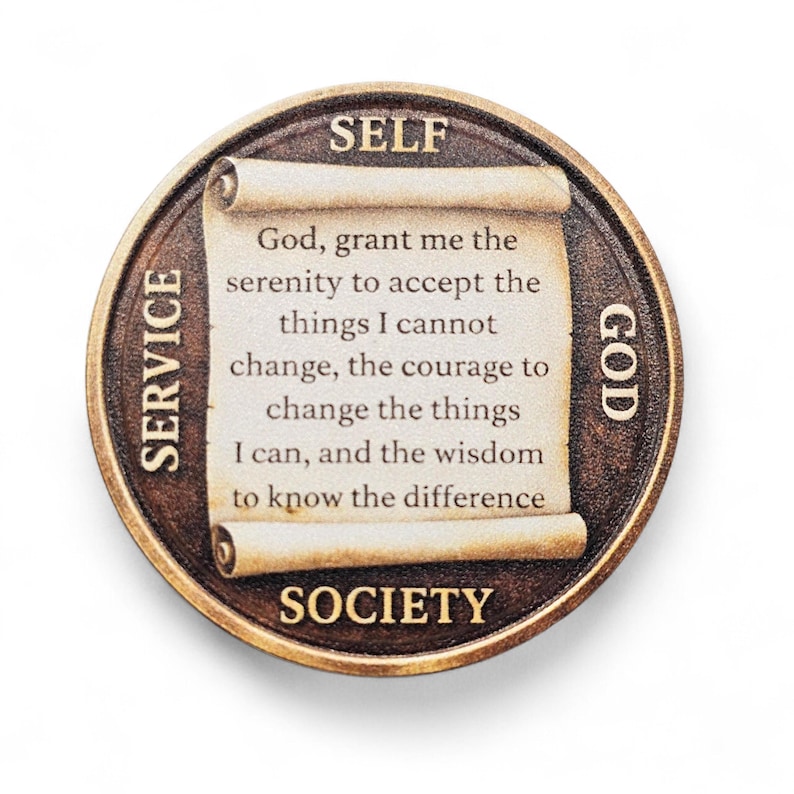 NA Medallion Coin Customized Years or Days Clean – Narcotics Anonymous ...