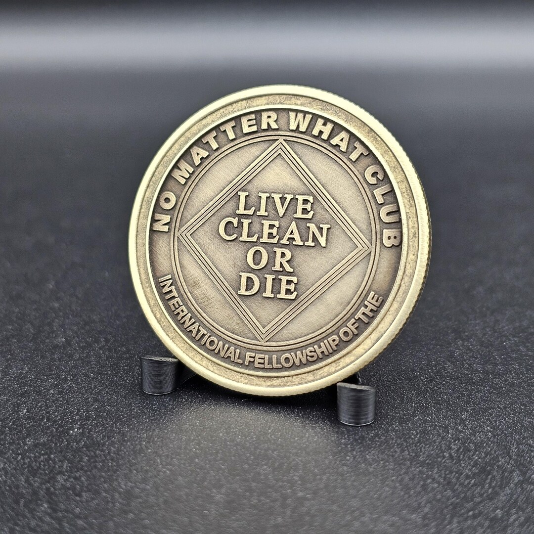 NA Medallion Coin Customized Years or Days Clean – Narcotics Anonymous ...