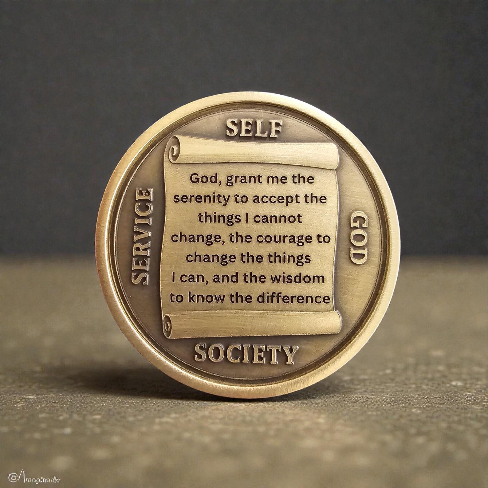 NA Medallion Coin – Personalized Years or Days Clean – Narcotics ...