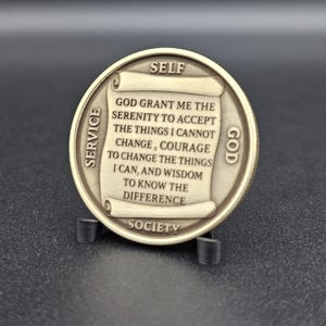 NA Medallion Coin Customized Years or Days Clean – Narcotics Anonymous ...