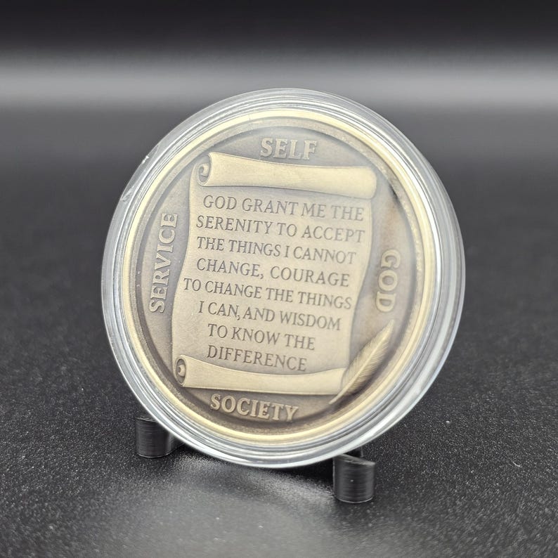NA Medallion Coin Customized Years or Days Clean – Narcotics Anonymous ...