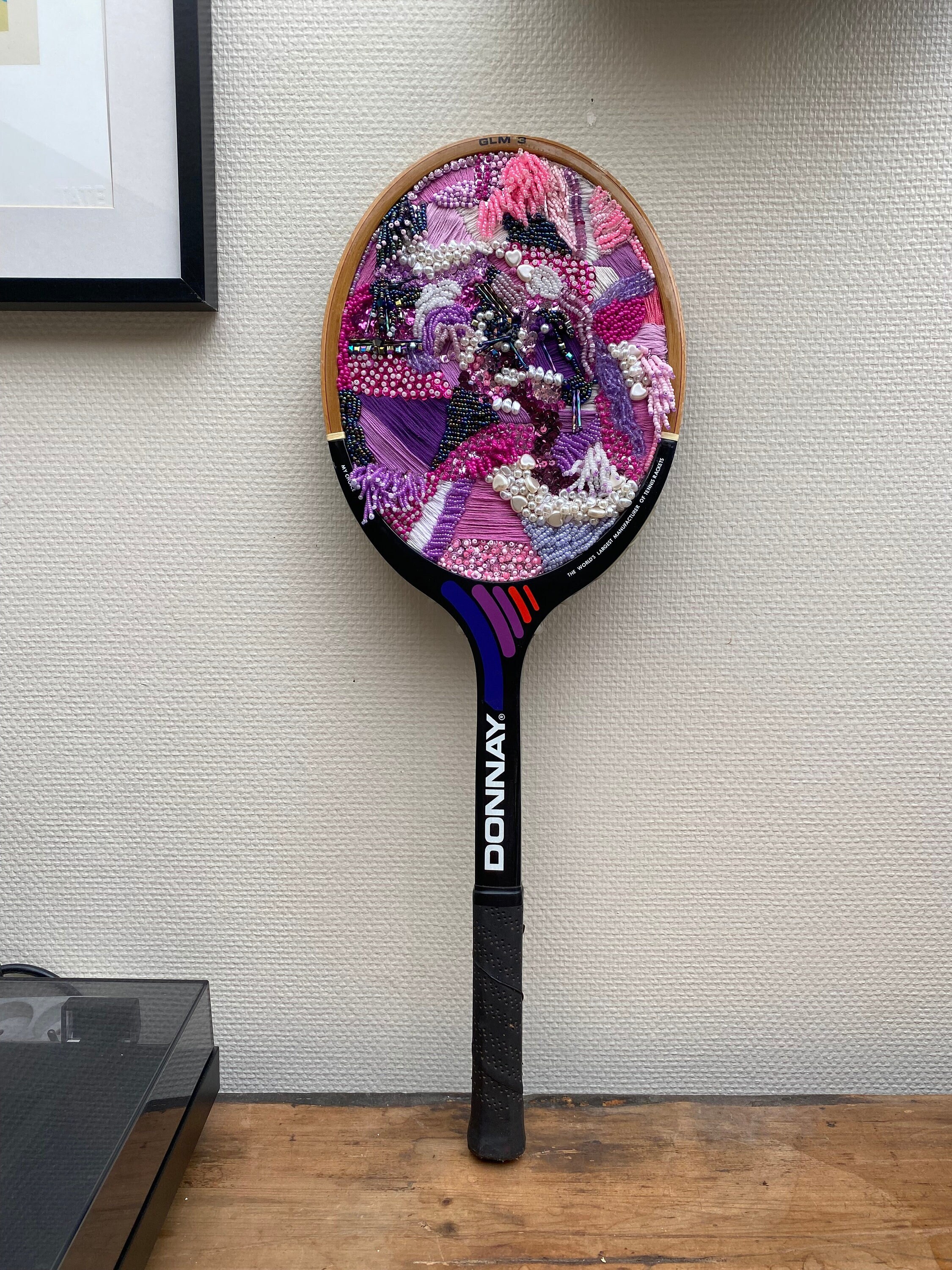 Abstract Upcycled Vintage Tennis Racket - Etsy