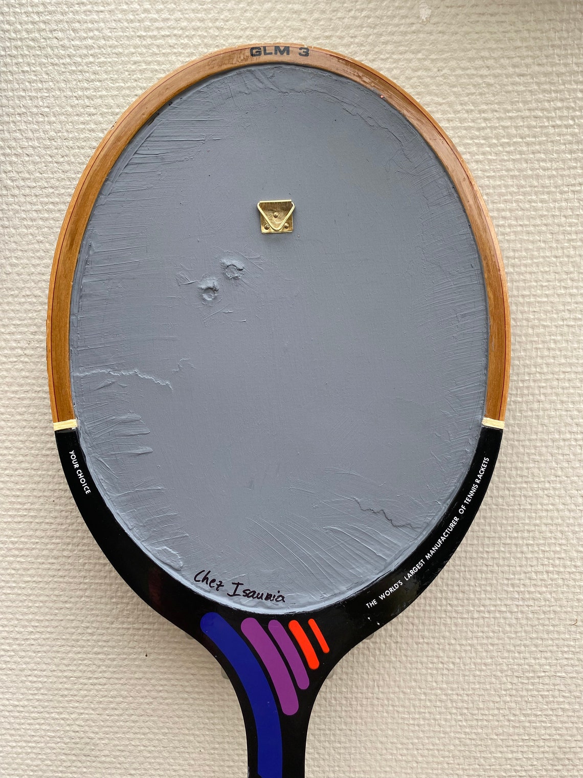 Abstract Upcycled Vintage Tennis Racket - Etsy