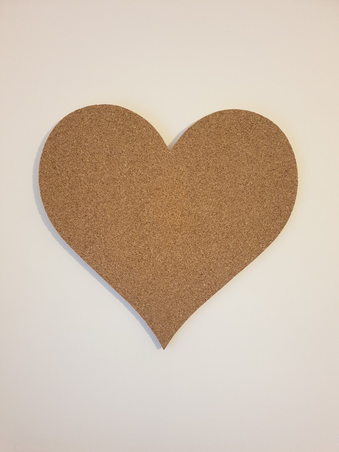 Heart Shaped Cork Pin Board, Cork Notice Board , Pin Board, Notice ...