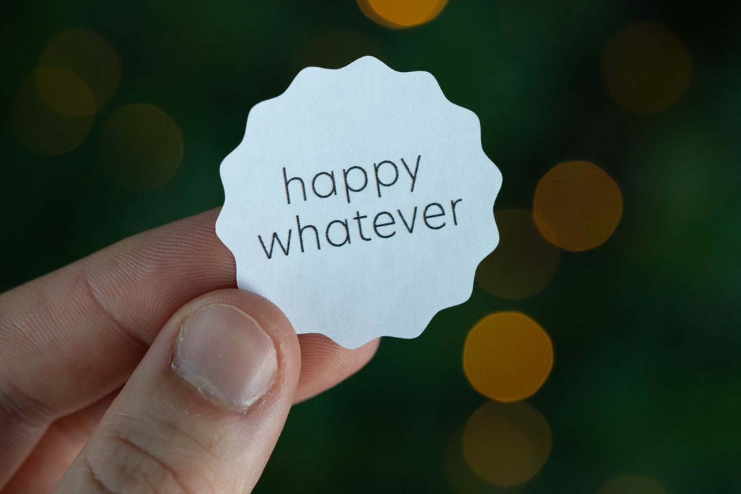 Holiday Stickers Birthday happy Whatever Stickers for Every Occasion 40 ...