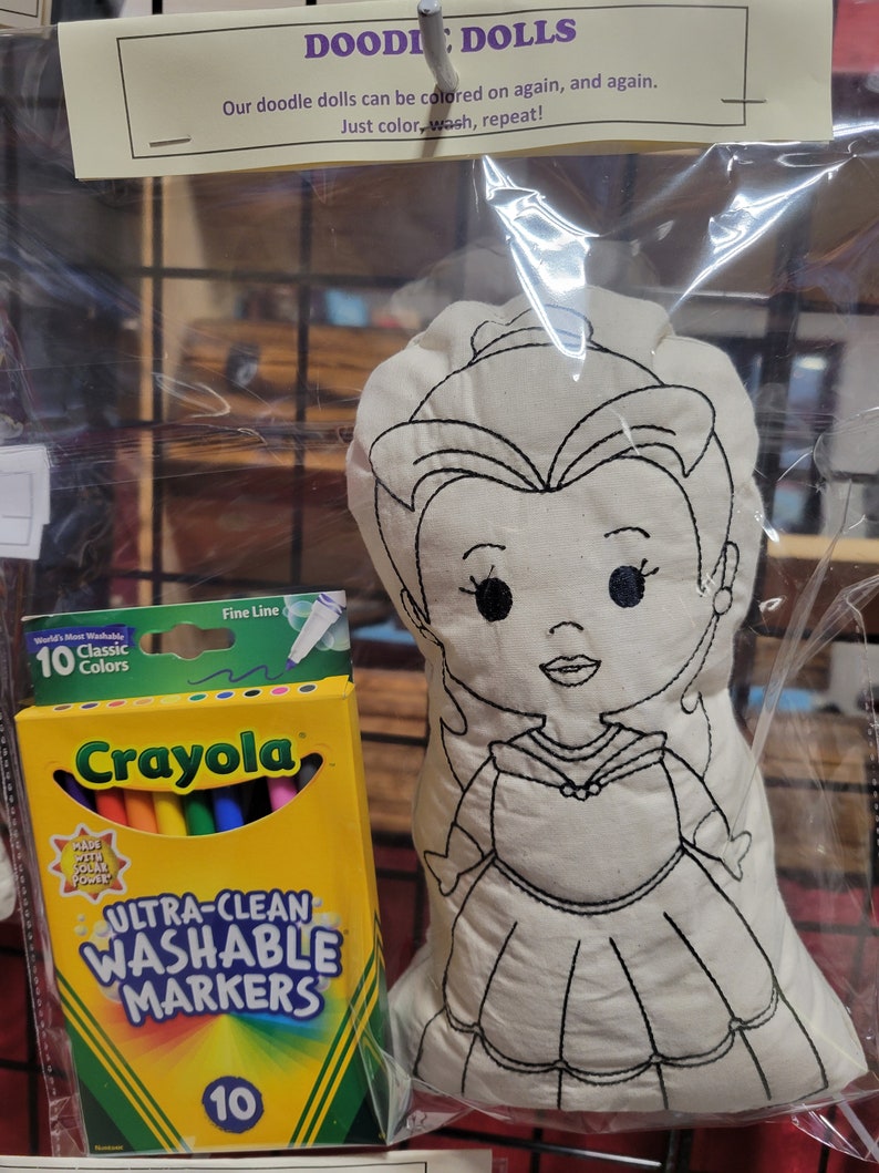 Character Doodle Dolls - Etsy