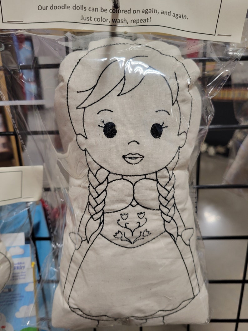 Character Doodle Dolls - Etsy