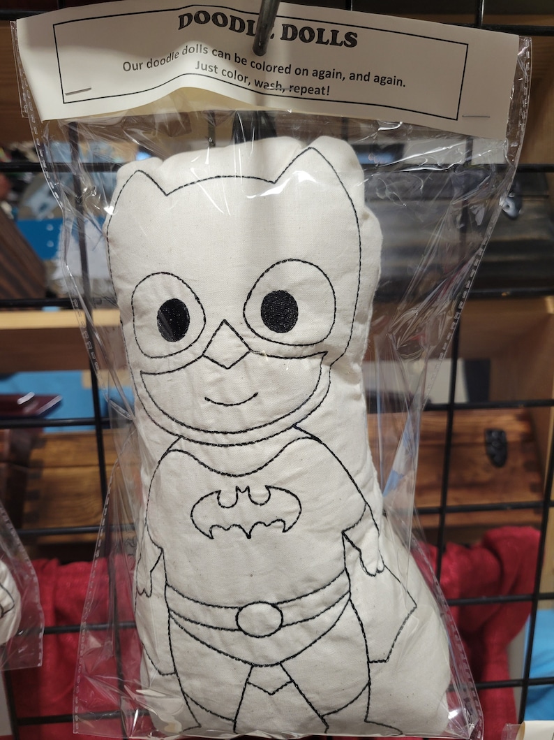 Character Doodle Dolls - Etsy