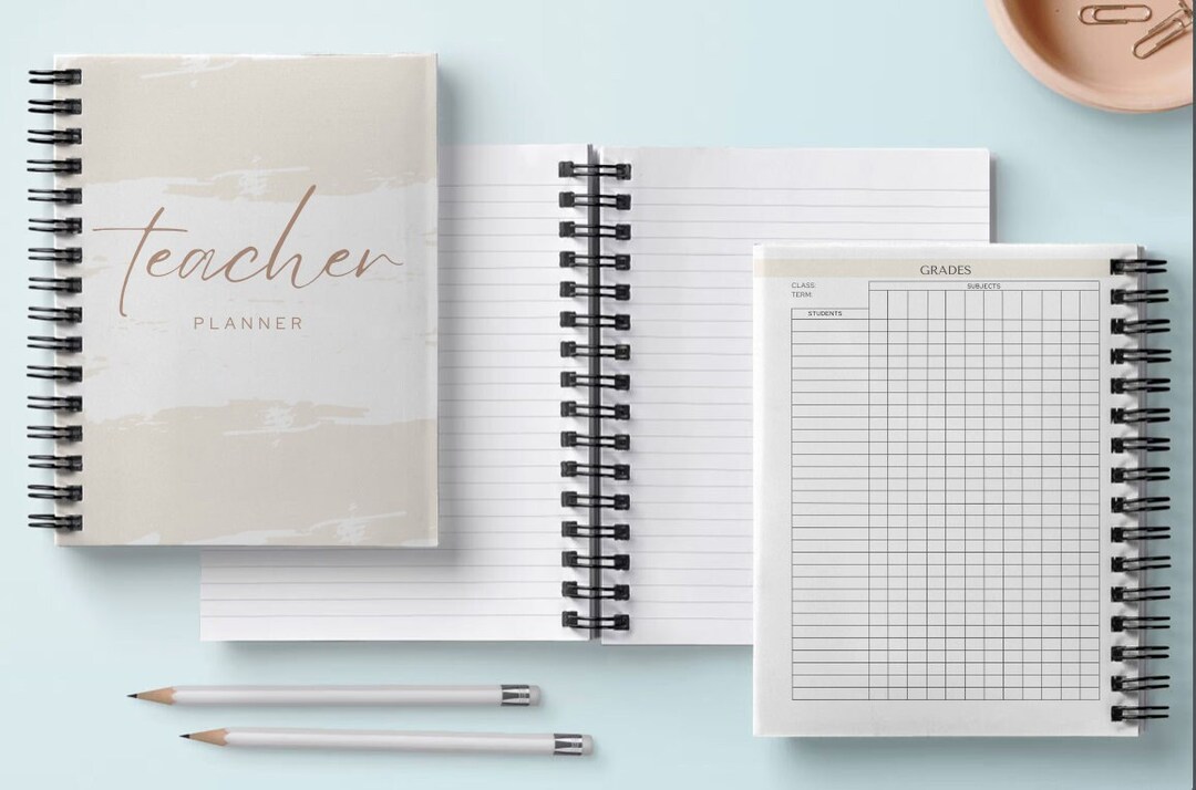 Printable Planner for Teachers,minimalist Planner,digital Download ...