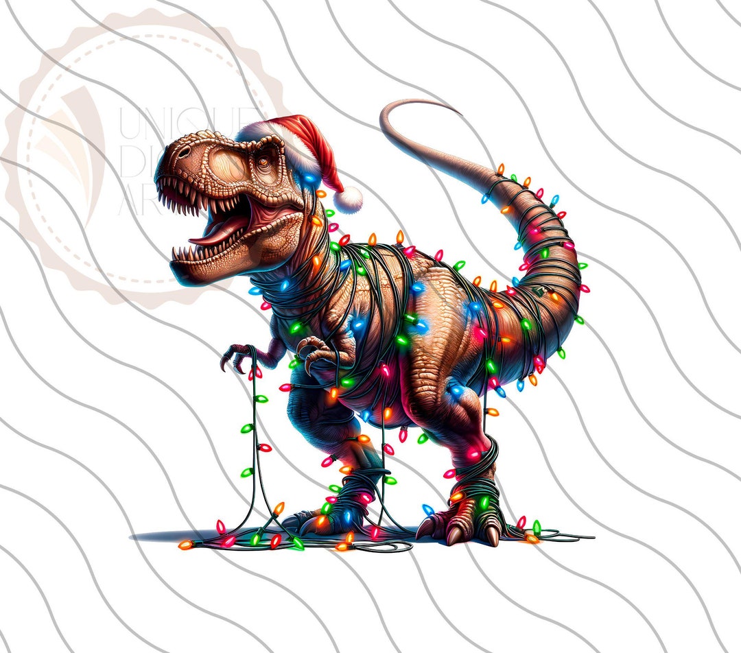 Trex Png,dinosaur Png,dinosaur Clipart,christmas Dinosaur Png,xmas ...