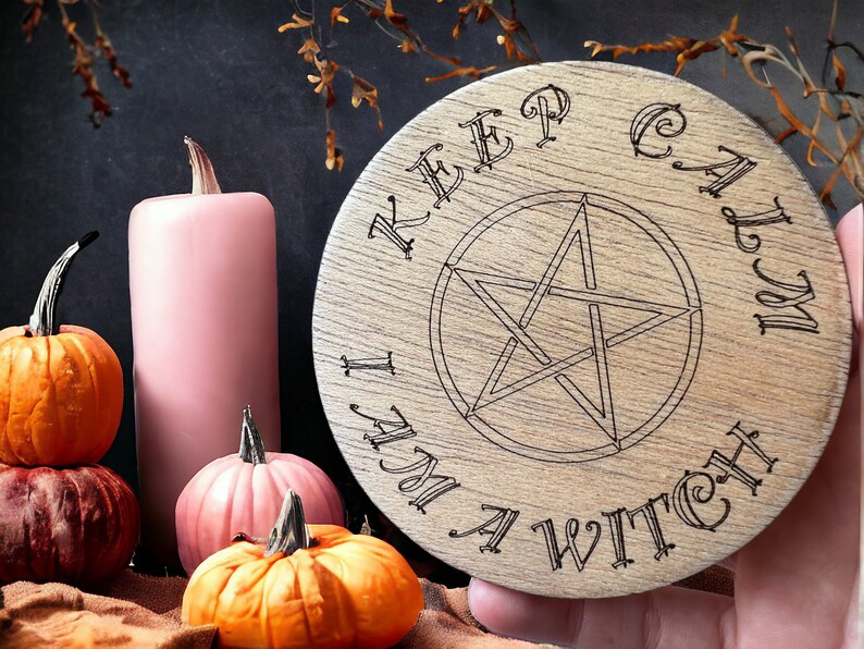 Laser Engraved Coasters,laser Cut File, Laser Svg, Witchy Svg, Witchy ...