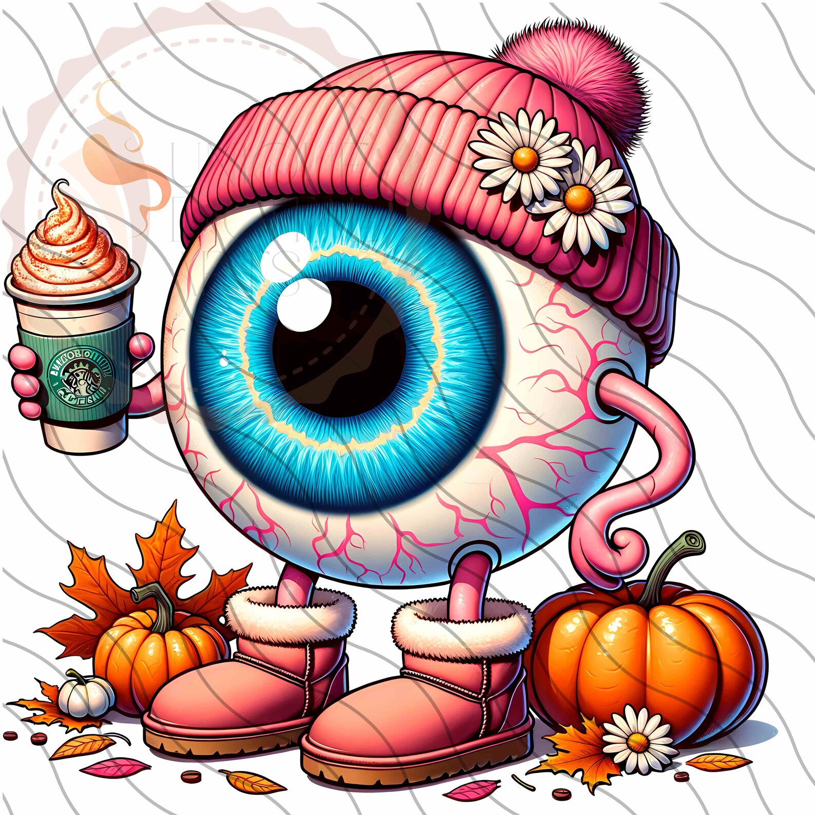Thanks Giving Eyeball Clipart Bundle,fall Eyeball Png Optician Coquette ...