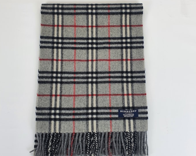 Vintage Authentic Burberry Black Scarf Babushka Handkerchief Bandana ...