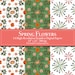 Spring Flowers Digital Paper Bundle, Seamless Patterns Scrapbook Paper ...