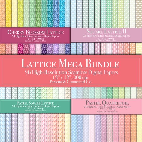 Lattice Pattern - Etsy