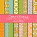 Boho Retro Digital Paper Megabundle Seamless Pattern Scrapbook Paper ...