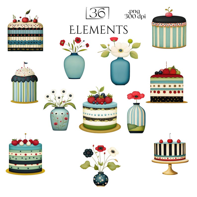 Tea Party Clipart, Afternoon Tea Time Clip Art, Teapot Junk Journal ...