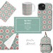 Retro Digital Papers, Boho Seamless Pattern Scrapbook Paper Commercial ...