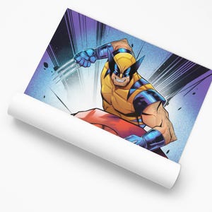 Wolverine Vs the Juggernaut Art, Poster Print, Marvel Comics, MCU ...